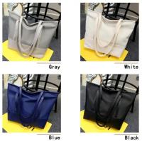 China Custom Made Odm Pu Leather Handbags Polyester Lining Women For Tablet Tote bags with LOGO for sale