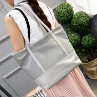 China Custom Made Odm Pu Leather Handbags Polyester Lining Women For Tablet Tote bags with LOGO for sale