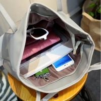 China Custom Made Odm Pu Leather Handbags Polyester Lining Women For Tablet Tote bags with LOGO for sale