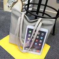 China Custom Made Odm Pu Leather Handbags Polyester Lining Women For Tablet Tote bags with LOGO for sale