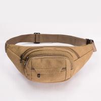 China Canvas Waist Bag Durable Work Large Capacity Phone Keys Storage Perfect for Street Vendors Cashier's Purse Lightweight with LOGO for sale