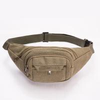 China Canvas Waist Bag Durable Work Large Capacity Phone Keys Storage Perfect for Street Vendors Cashier's Purse Lightweight with LOGO for sale