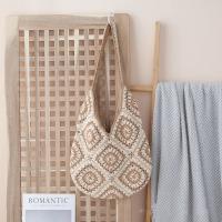 China 2026 New Style Floral Weave Bag Handwoven Daisy Straw Bag Women's Travel & Vacation Single Shoulder Tote Bags Wholesales for sale