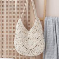 China 2026 New Style Floral Weave Bag Handwoven Daisy Straw Bag Women's Travel & Vacation Single Shoulder Tote Bags Wholesales for sale