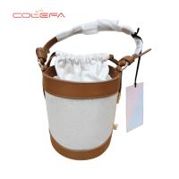 China Colefa Made in China Brand Lovely Ladies Gathered Opening Round Handbags Clutch Bag Girls Women's Cylindrical Outdoor Bag for sale