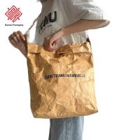 China Customizable DuPont Paper Bags Washable Tear-Resistant Crossbody Vintage Bags Waterproof Eco-Friendly Material Tyvek Bags for sale