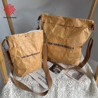 China Customizable DuPont Paper Bags Washable Tear-Resistant Crossbody Vintage Bags Waterproof Eco-Friendly Material Tyvek Bags for sale