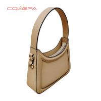 China Colefa Factory Socialite Handbags Handled Style Small Gentlewoman One Shoulder Bag Pu Leather Fair Maiden Custom Bag Design for sale