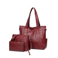 China Wholesale Women's 2025 New Multi-Pc Crossbody Bag 3pcs Set Trendy Large Capacity Ladies' Shoulder Tote Bags Factory Direct for sale