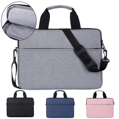 China New Handheld Laptop Bag Velvet Lining Perfect Protection Single-Strap Sleeve Cross-Body 13-inch and 15.6-inch Models Gift Bag for sale