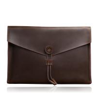 China Direct-from-Factory PU Leather Business Briefcase A4-Paper-Size Large Capacity Document Office Bag Briefcase LOGO Available for sale
