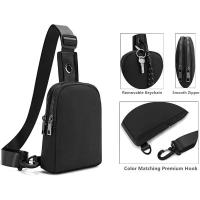 China New Mini Unisex Outdoor Crossbody Bag Men's and Women's Chest Bag Sports Casual Adjustable Shoulder-Strap Running Bag for sale