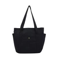 China Large Capacity Tote Canvas Bag Work & Outings Stylish Commuting Versatile Literary Student Style Book-Carrying Shoulder Bag for sale