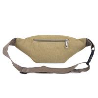 China Hot-selling Sports Waist Bag for Men 2026 New Casual Outdoor Sports Bag Running Phone Canvas Waist Bag Manufacturer Wholesale for sale