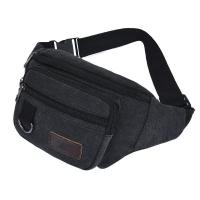 China Hot-selling Sports Waist Bag for Men 2026 New Casual Outdoor Sports Bag Running Phone Canvas Waist Bag Manufacturer Wholesale for sale