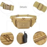 China Wholesale Outdoor Multi-Function Waist Bag Sports Running Hiking Leisure Bag Cycling Bag Customizable Logo Supported for sale