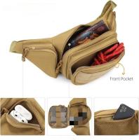 China Wholesale Outdoor Multi-Function Waist Bag Sports Running Hiking Leisure Bag Cycling Bag Customizable Logo Supported for sale