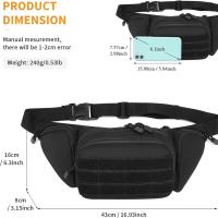 China Wholesale Outdoor Multi-Function Waist Bag Sports Running Hiking Leisure Bag Cycling Bag Customizable Logo Supported for sale