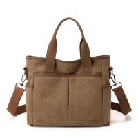 China 2026 New Style Women's Shoulder Bag Trendy Versatile Minimalist Fashionable Korean-Style Large Capacity Tote Crossbody Canvas Bag for sale