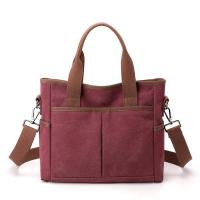 China 2026 New Style Women's Shoulder Bag Trendy Versatile Minimalist Fashionable Korean-Style Large Capacity Tote Crossbody Canvas Bag for sale