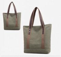 China New Arrival Tote Shoulder Bag for Women Canvas Tote Bag Forest-Style Casual Fashion Retro Large Capacity Canvas Bags for sale