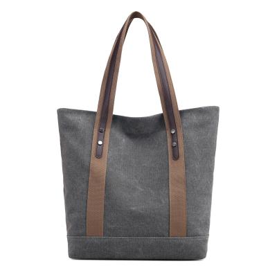 China New Arrival Tote Shoulder Bag for Women Canvas Tote Bag Forest-Style Casual Fashion Retro Large Capacity Canvas Bags for sale
