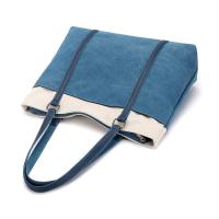 China Custom Shoulder Tote Bag Spring New Arrival Japanese & Korean Style Casual Women's Fashion Solid Color Versatile Canvas Tote for sale