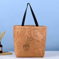 China DuPont Paper Bags Washable Tyvek Paper Bags Tear-Resistant Handle Shopping Bags Advertising Shoulder Bags Small-Batch Customization for sale