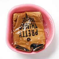 China DuPont/Tyvek Paper Bags Black Logo Washable Waterproof Paper Bags Lunch Box Takeout DuPont Paper Insulated Bags Ice Packs for sale
