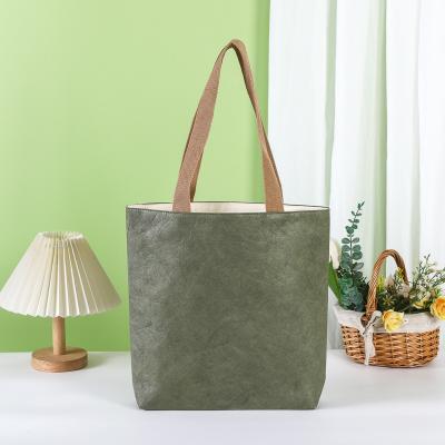 China Custom-Printed DuPont Paper Bags with Logo Washable and Wrinkle-Resistant Tyvek Gift Bags Cultural and Creative Merchandise Tote Bags for sale