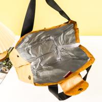 China Custom DuPont Paper Handheld Lunch Bags with Logo Printing Custom-Made Thermal insulation Packaging Washable Tyvek Paper Bags for sale