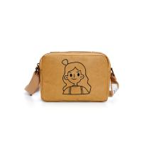 China Customized DuPont Paper Crossbody Bags with Logo Printing Washable for Gifts Lightweight Easy to Carry Zipper Closure Bags for sale
