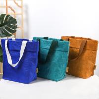 China Custom-Printed DuPont Paper Bags with Logo Washable Tyvek Paper Tote Bags Eco-Friendly Shopping & Advertising Promotional Bag for sale