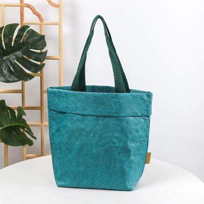 China Custom-Printed DuPont Paper Bags with Logo Washable Tyvek Paper Tote Bags Eco-Friendly Shopping & Advertising Promotional Bag for sale