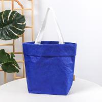 China Custom-Printed DuPont Paper Bags with Logo Washable Tyvek Paper Tote Bags Eco-Friendly Shopping & Advertising Promotional Bag for sale