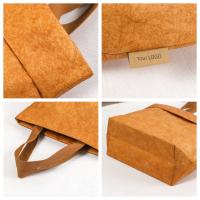 China Custom-Printed DuPont Paper Bags with Logo Washable Tyvek Paper Tote Bags Eco-Friendly Shopping & Advertising Promotional Bag for sale