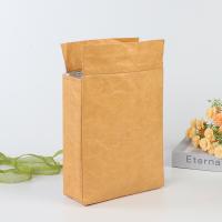 China Handheld DuPont Paper Bag Lunch Takeout Temperature Insulated Bag Waterproof Gift Washable Tyvek Paper Bags Wholesale for sale