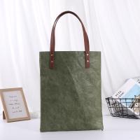 China Tyvek Washable Paper Bags DuPont Customizable Logo Printing Wholesale Handle Shopping Bags Eco-Friendly Material Paper for sale