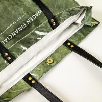China Customizable DuPont Paper Tote Bags with PVC Outer Washable Thickened Carry Bags Waterproof Tote bags Printed Patterns and Logos for sale