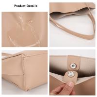 China Custom Trending Overseas-Style Tote Bags for Women New Shoulder PU Leather Bags Fashionable Oversized Sophisticated Tote Bags for sale