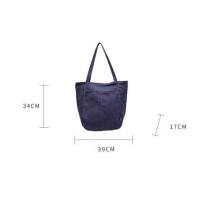 China New Style Shoulder Tote Bag Denim Made 2026 College Student Class Tote Bag Underarm Large Capacity Bag Women's Commuting Use for sale