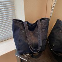 China New Style Shoulder Tote Bag Denim Made 2026 College Student Class Tote Bag Underarm Large Capacity Bag Women's Commuting Use for sale