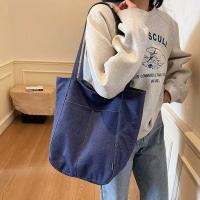 China New Style Shoulder Tote Bag Denim Made 2026 College Student Class Tote Bag Underarm Large Capacity Bag Women's Commuting Use for sale