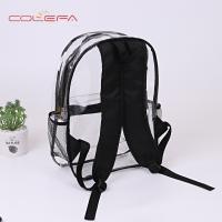 China 2026 New Arrivals Transparent Backpack PVC Bag Waterproof Fashion-Style Student Storage Backpack Outdoor Travel Bags for sale