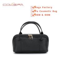China 2026 New Arrival Large Capacity Commuting Makeup Bag Premium-Quality Boston-Style Versatile Pillow Cosmetic Bag LOGO Available for sale
