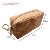 China 2026 New Bestseller Customized Cosmetic Bag Cork-Covered Multi-Functional Eco-Friendly Toiletry Bag Personal Gift Makeup Pouch for sale