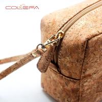 China 2026 New Bestseller Customized Cosmetic Bag Cork-Covered Multi-Functional Eco-Friendly Toiletry Bag Personal Gift Makeup Pouch for sale