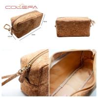 China 2026 New Bestseller Customized Cosmetic Bag Cork-Covered Multi-Functional Eco-Friendly Toiletry Bag Personal Gift Makeup Pouch for sale