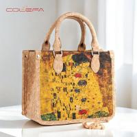 China Custom Cork Tote Bag for Women Portuguese Bark Handbag Multi-Purpose Daily Casual 2026 New Handheld Eco-Friendly Style for sale