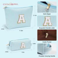 China Oxford Made Custom Set Alphabet Makeup Bag Travel Personalized Combination Large Capacity Cute Travel Tote Organizer for sale